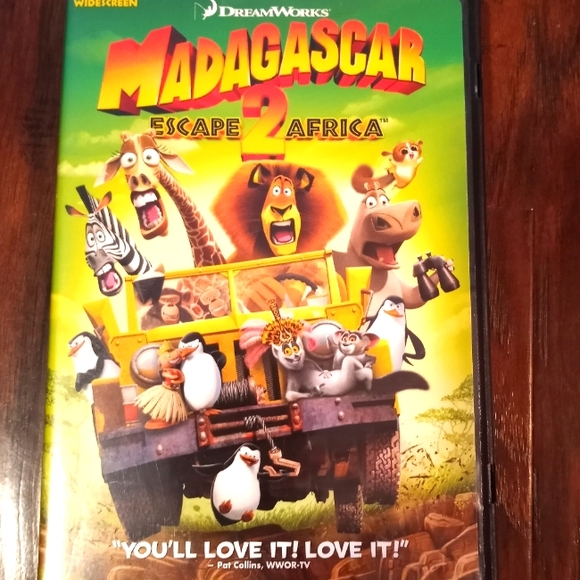Dreamworks | Media | Dreamworks Madagascar 2 Escape 2 Africa On Dvd ...